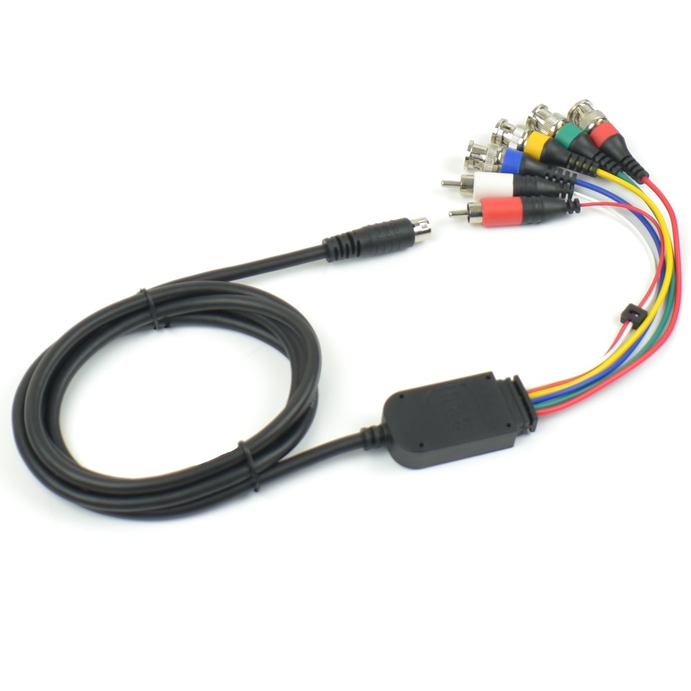 Sega Mega Drive 2 Genesis 2 32X NTSC PAL CSYNC PACKAPUNCH RGB BNC cable