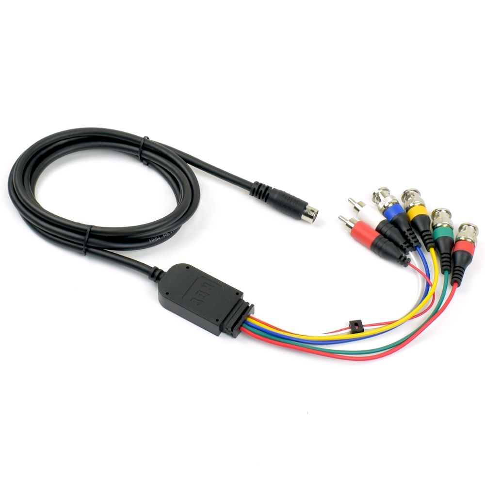 Sega Mega Drive 2 Genesis 2 32X NTSC PAL CSYNC PACKAPUNCH RGB BNC cable