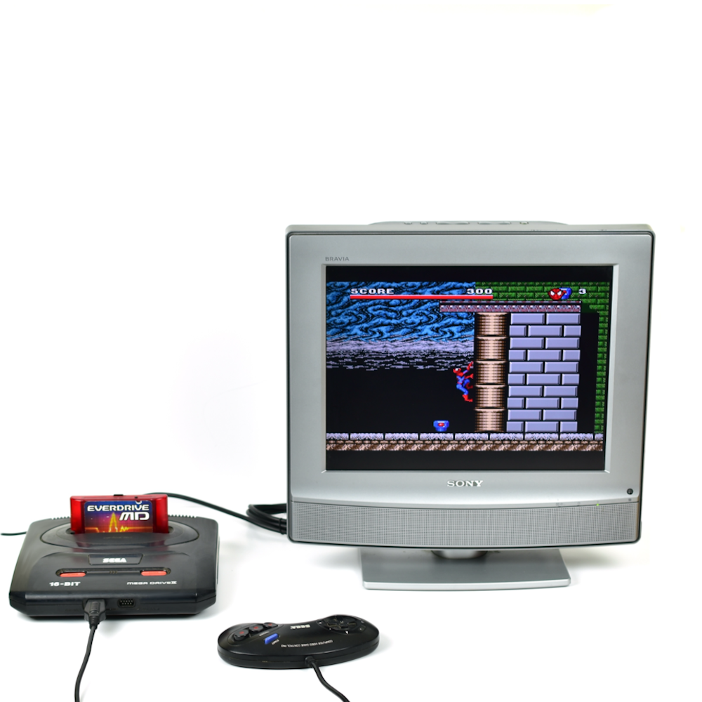 Sega Mega Drive 2 RGB SCART Megadrive 2, CDX 32X, dbGrafx Booster TTP ...