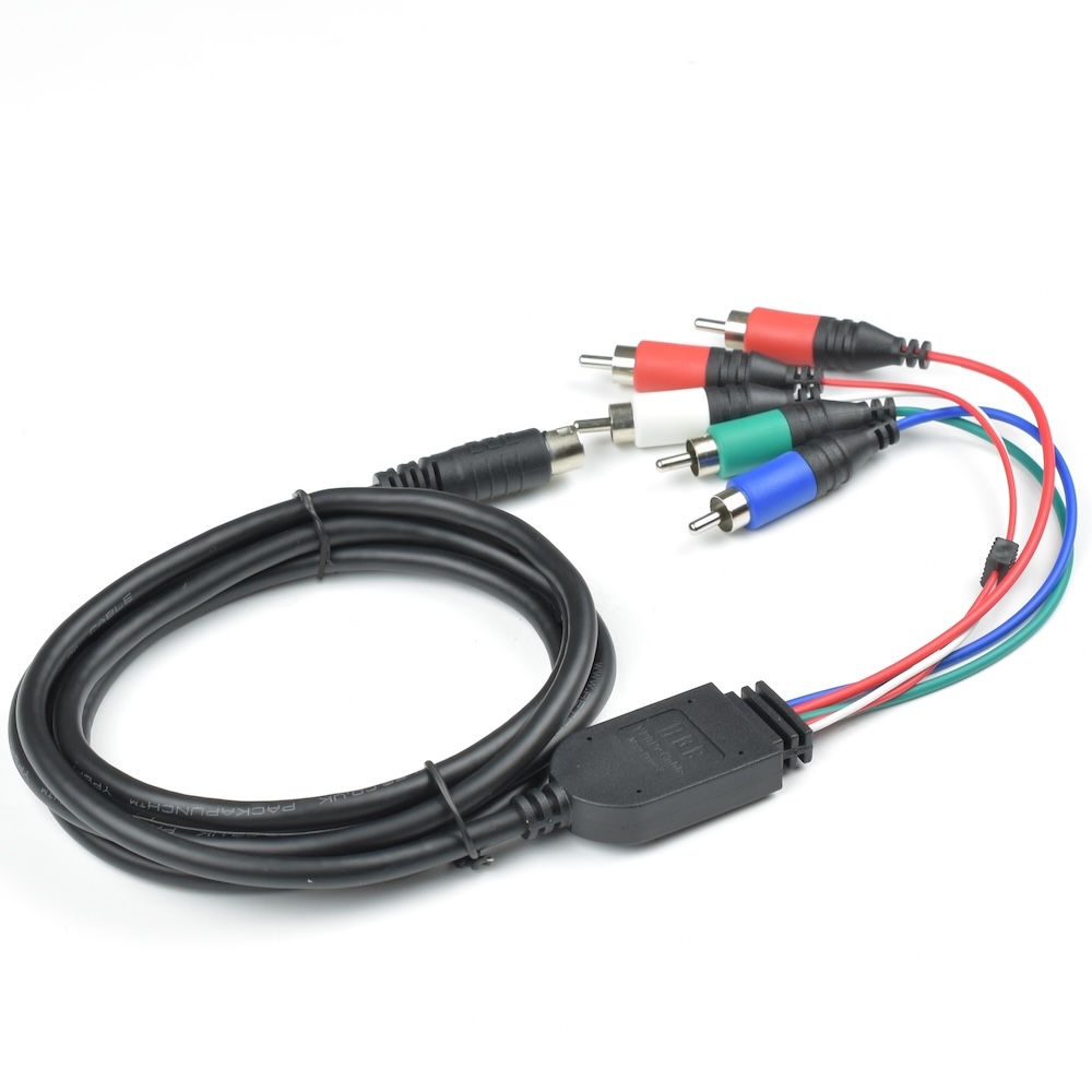 Sega Mega Drive 2 / Genesis 2 stereo sound Component YPbPr cable