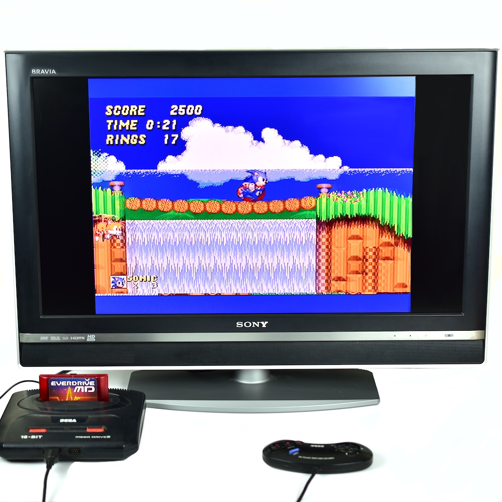 Sega Mega Drive 2 / Genesis 2 stereo sound Component YPbPr cable