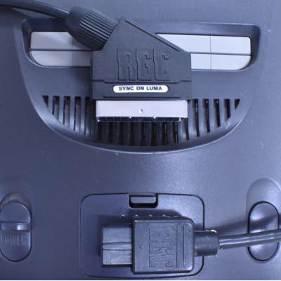 Nintendo N64 RGB SCART sync on luma