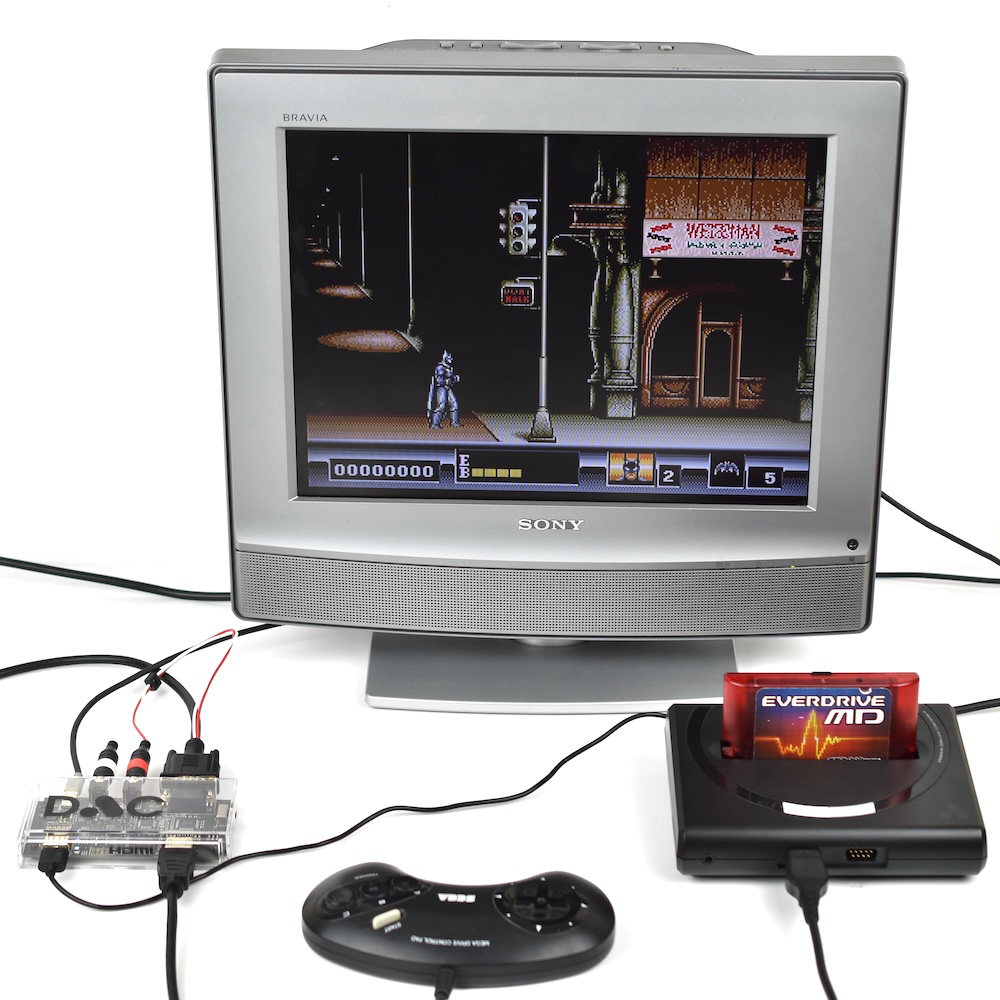 Analogue Nt mini SCART MiSTer FPGA project cable VGA to SCART