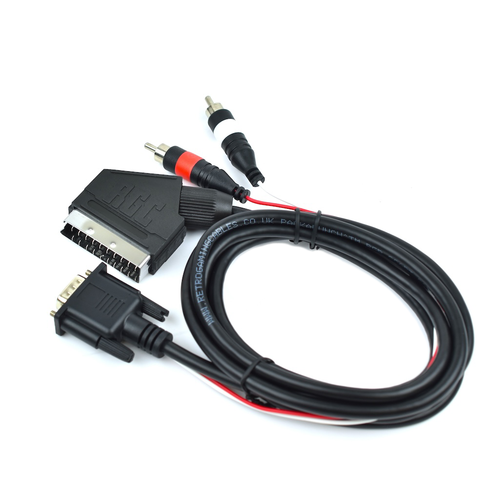 Analogue Nt mini SCART MiSTer FPGA project cable