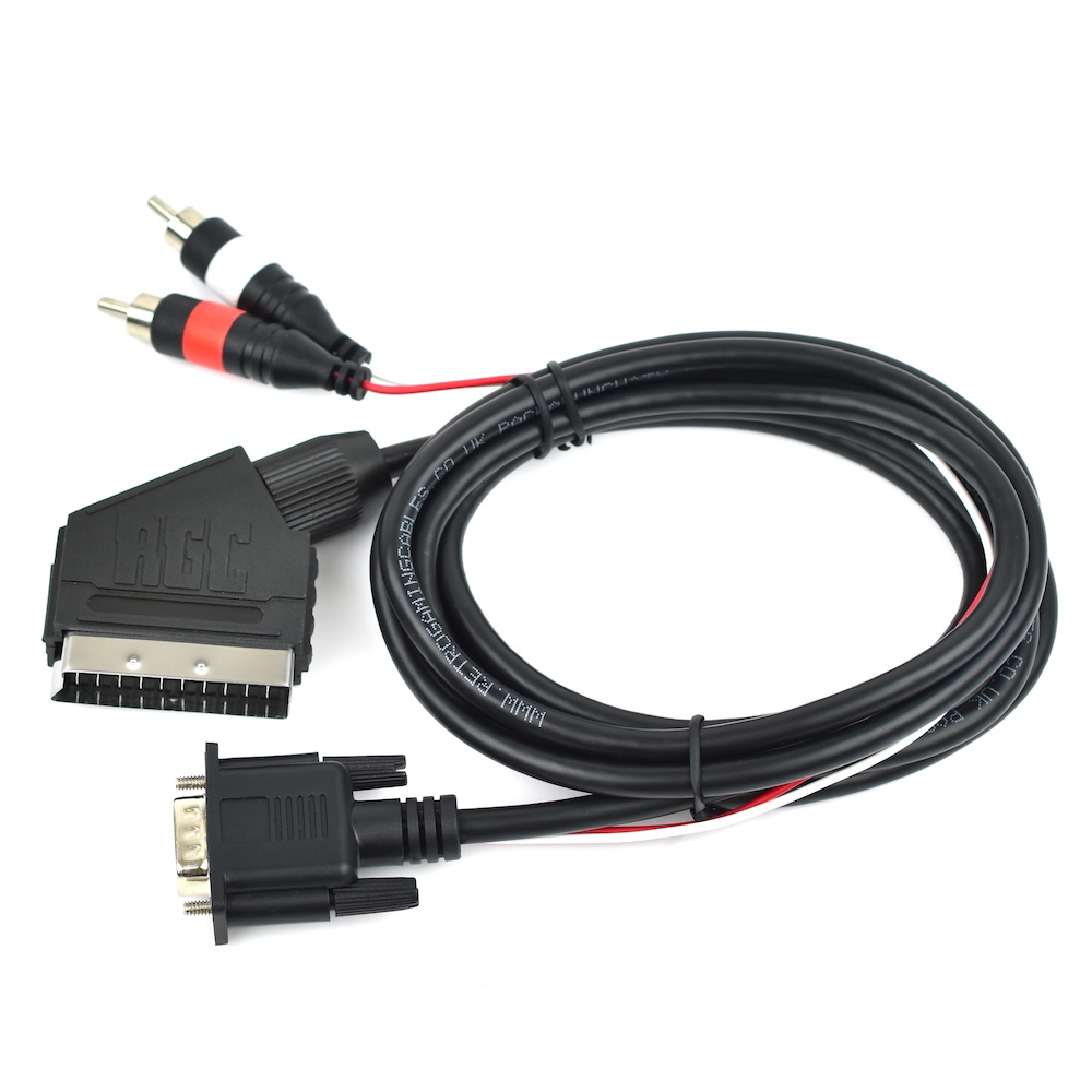 Analogue Nt mini SCART MiSTer FPGA project cable
