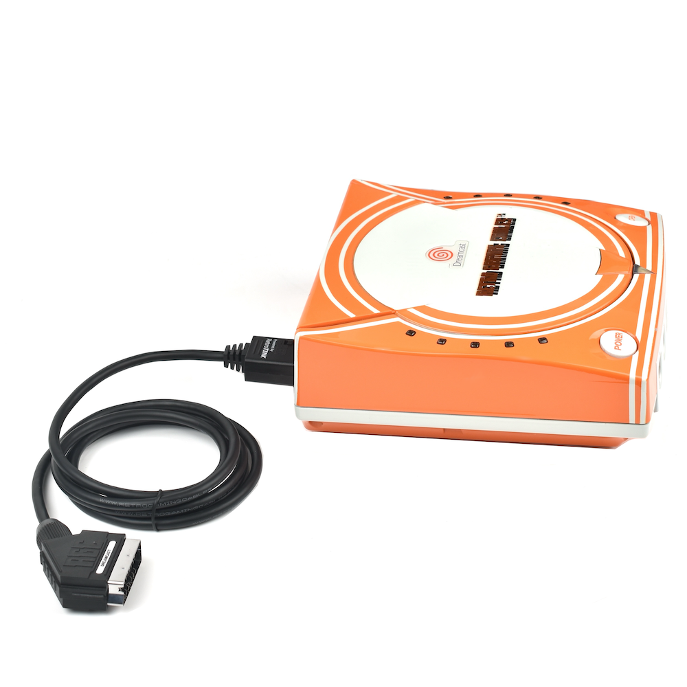 Sega Dreamcast RGB SCART cable 480p CSYNC Retrotink