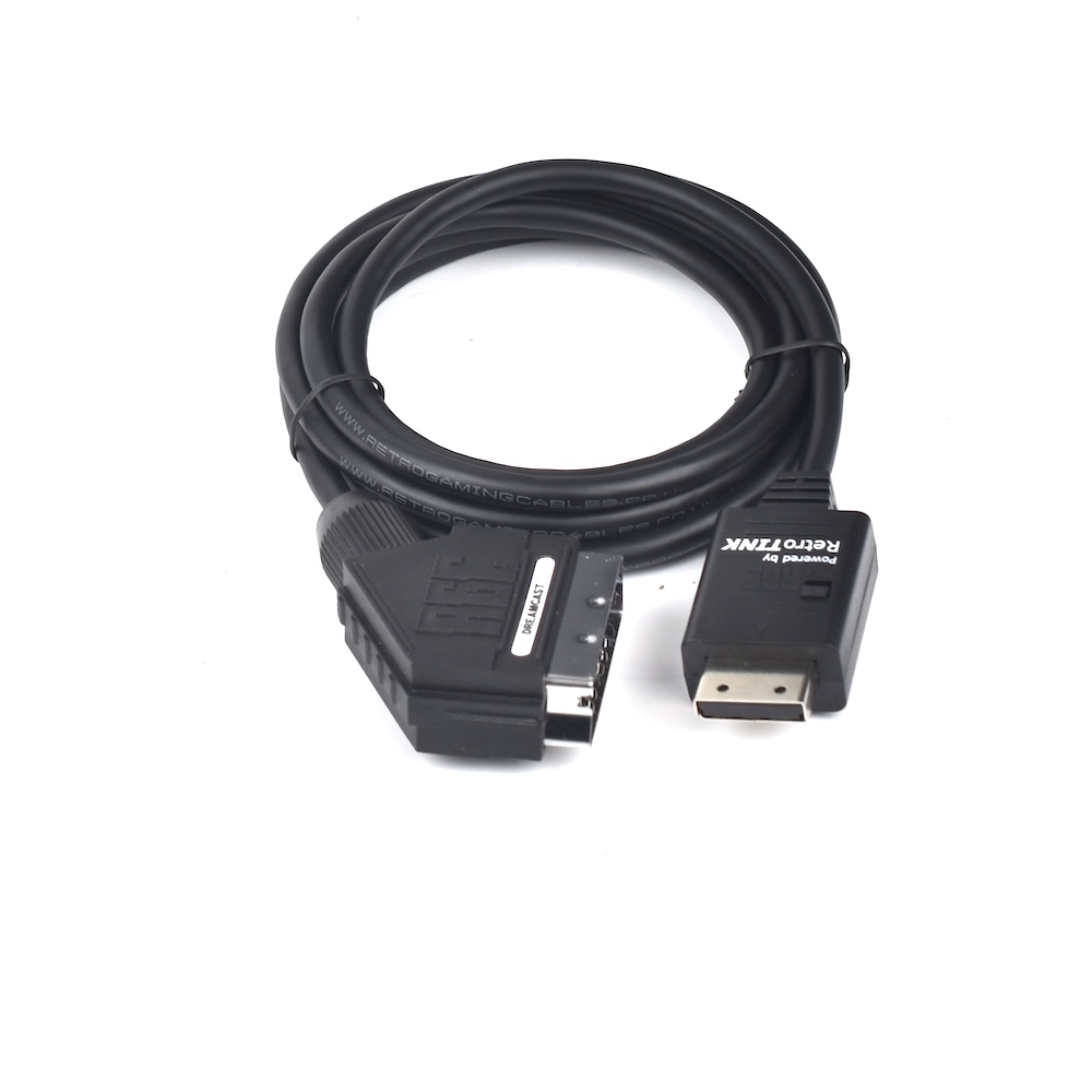 Sega Dreamcast RGB SCART cable 480p CSYNC Retrotink