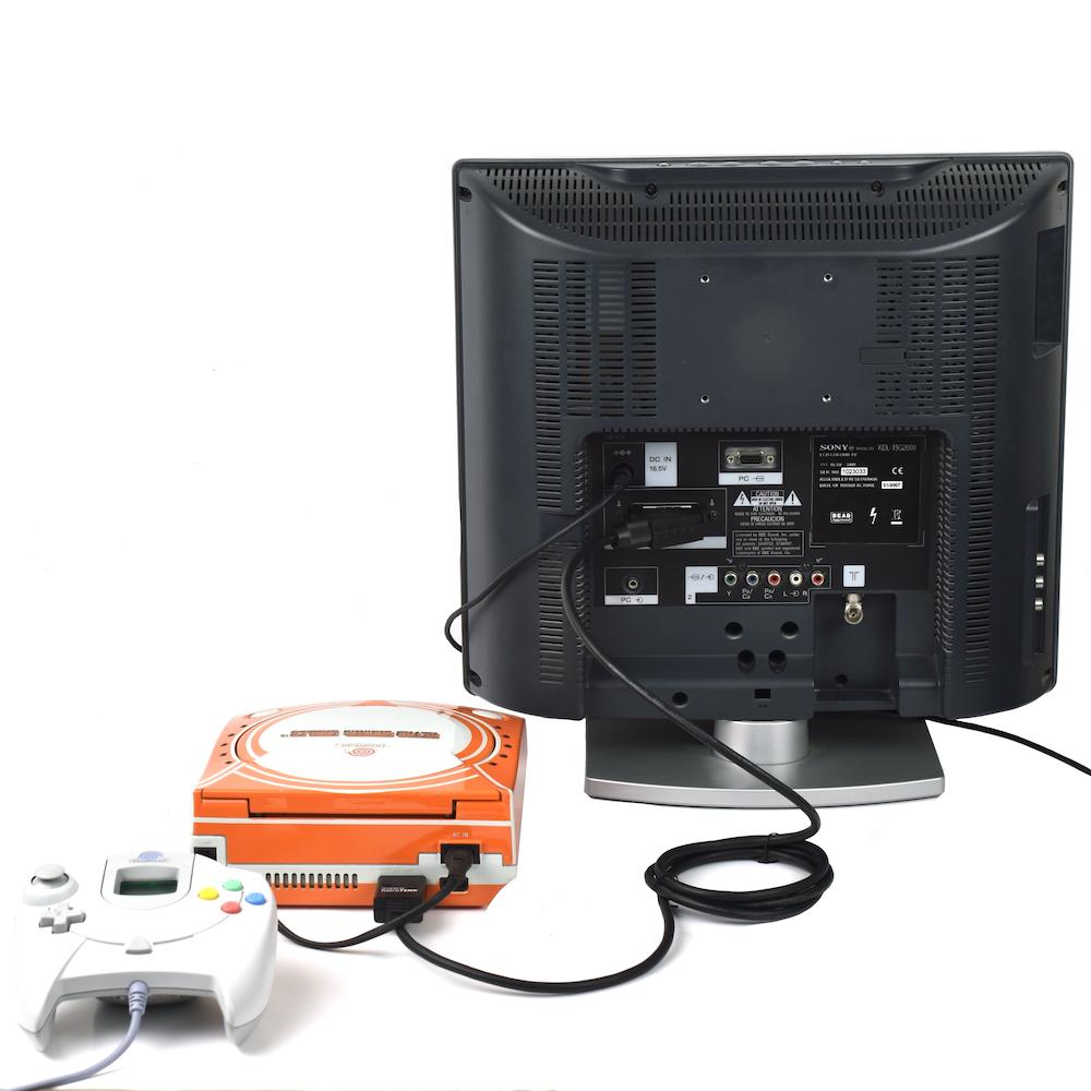 Sega Dreamcast RGB SCART cable 480p CSYNC Retrotink