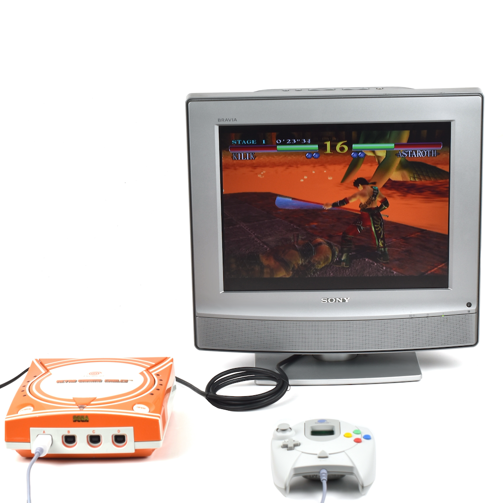 Sega Dreamcast RGB SCART cable 480p CSYNC Retrotink