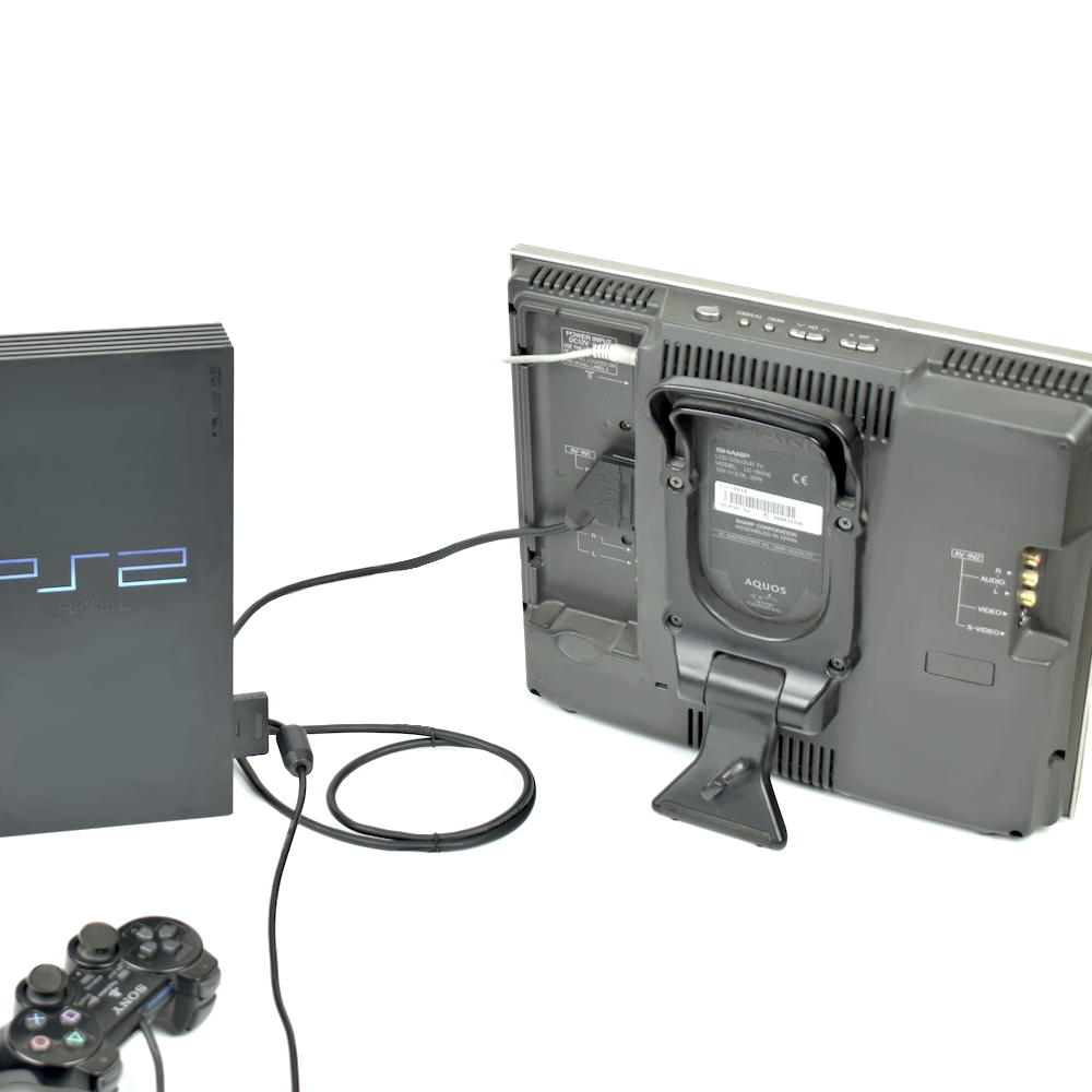 Sony Playstation 2 PS2 PSX RGB SCART cable PACKAPUNCH Sync on luma