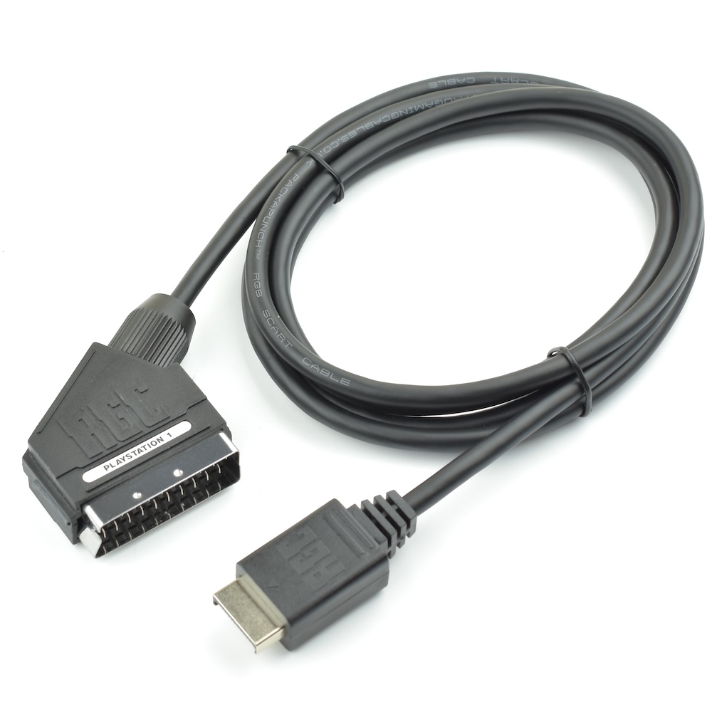 Sony Playstation 1 PS PS1 PS2 PS3 PSX RGB SCART cable