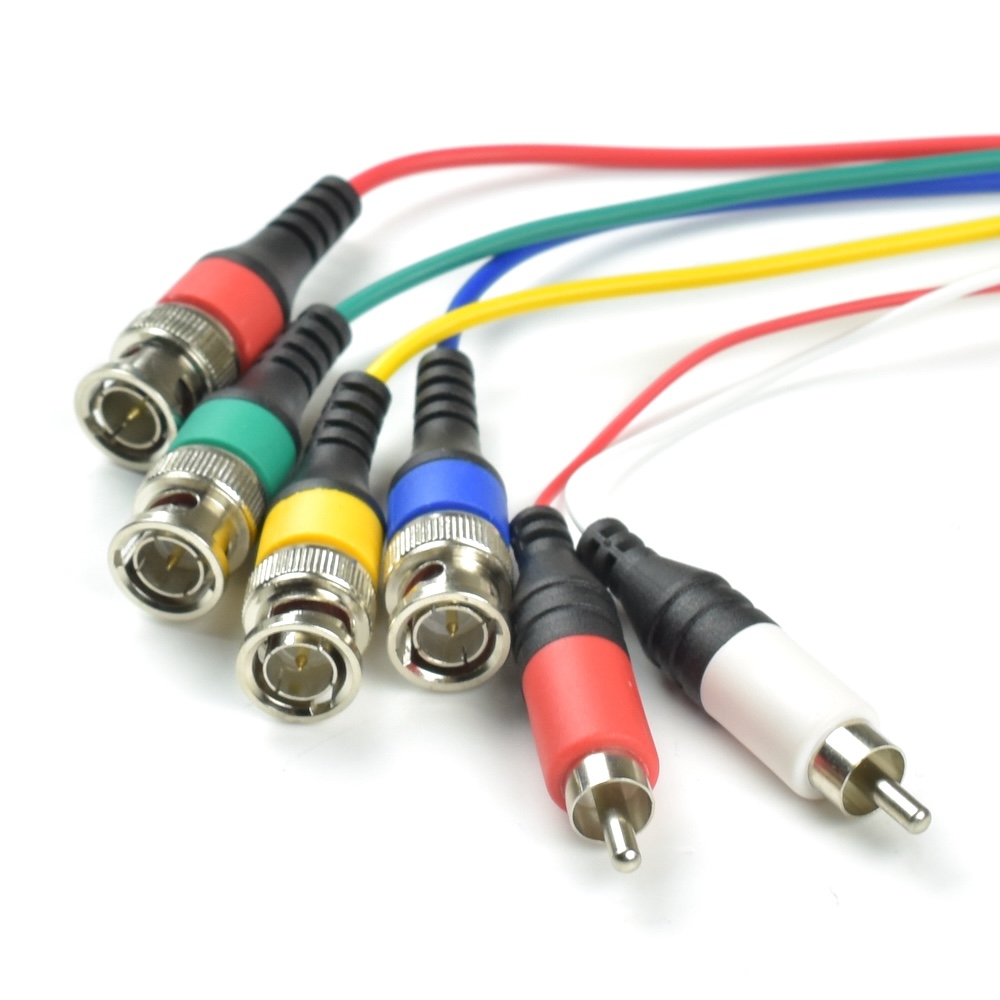 Sony PlayStation 2 NTSC PAL sync on luma PACKAPUNCH RGB BNC cable