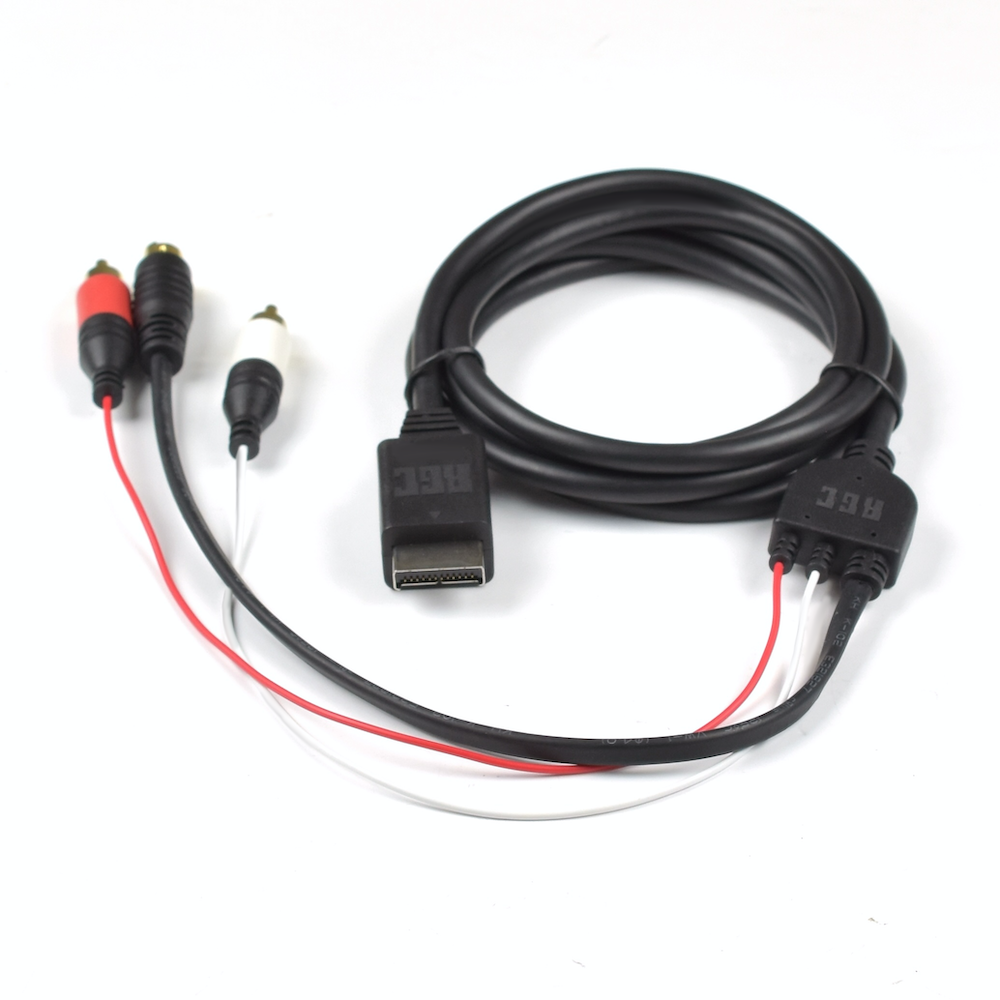 Sony PlayStation 1 2 3 s-video cable PAL NTSC