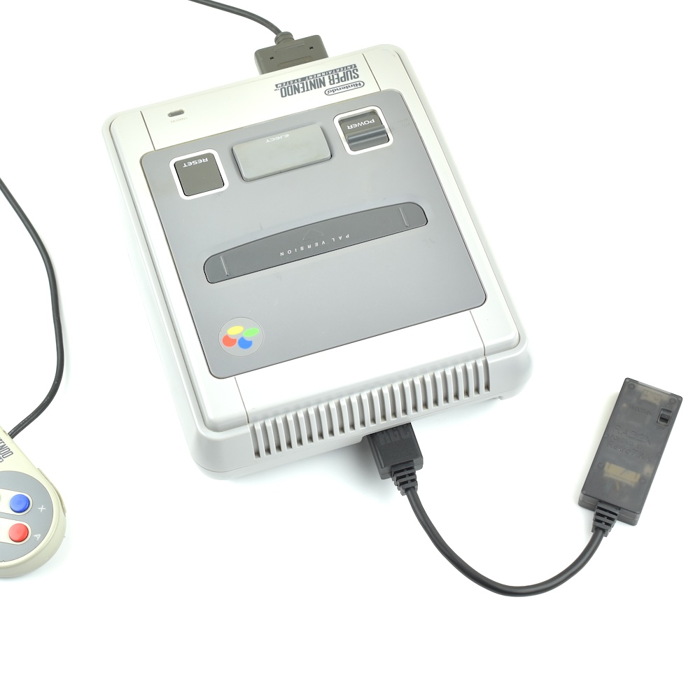 Super Nintendo SNES N64 GameCube SFC Super Famicom RAD2X 480p cable