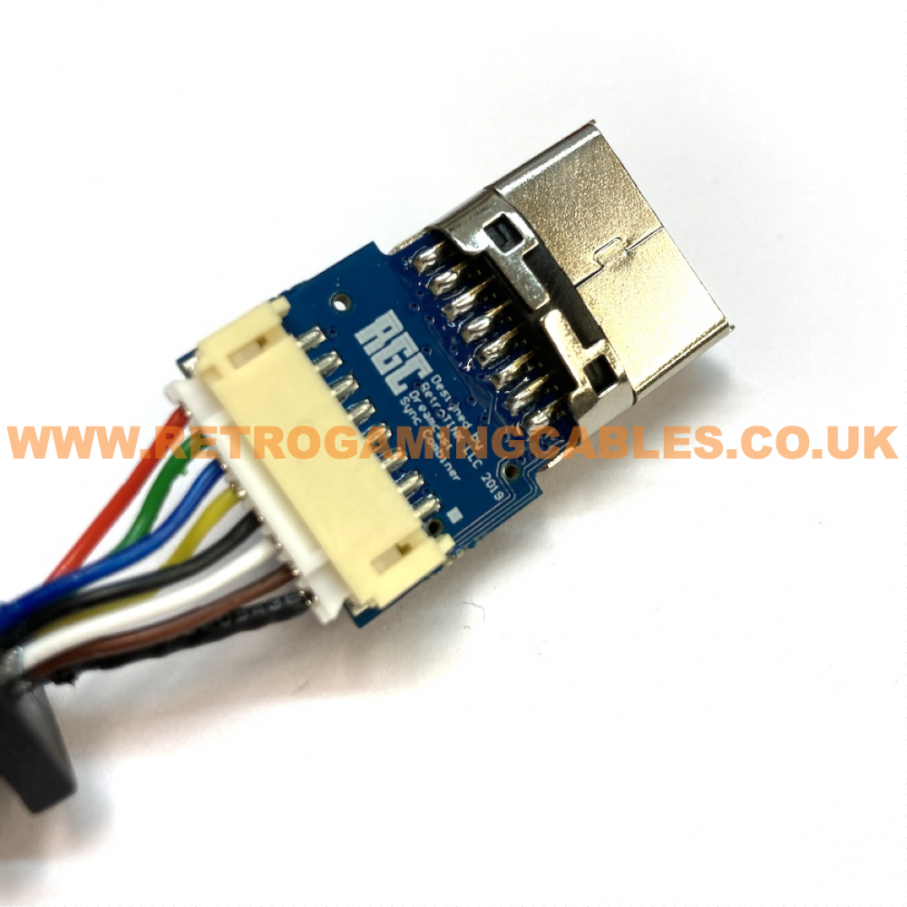 Sega Dreamcast Component YPbPr cable