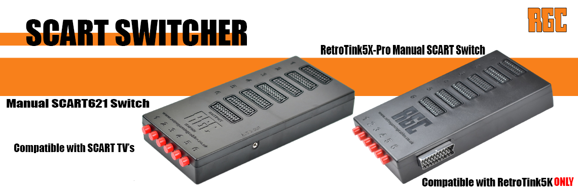 RGC - Worlds No. 1 for Retro Gaming Console Accessories and SCART Cables