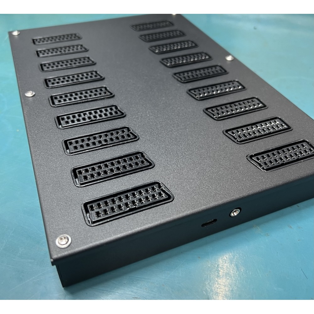 Automatic 16 sixteen input 2 two output SCART switch switching box ...
