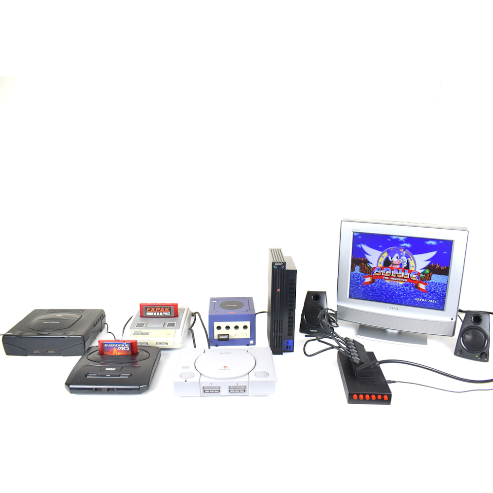 six input one output SCART switcher switching box