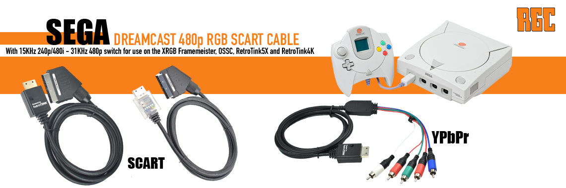 RGC - Worlds No. 1 for Retro Gaming Console Accessories and SCART Cables