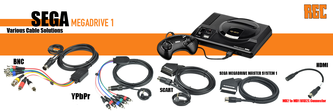 RGC - Worlds No. 1 for Retro Gaming Console Accessories and SCART Cables