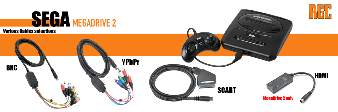 RGC - Worlds No. 1 for Retro Gaming Console Accessories and SCART Cables