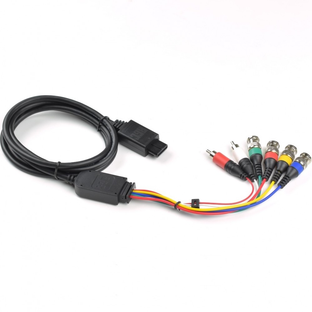 NTSC Super Nintendo PACKAPUNCH RGB BNC cable