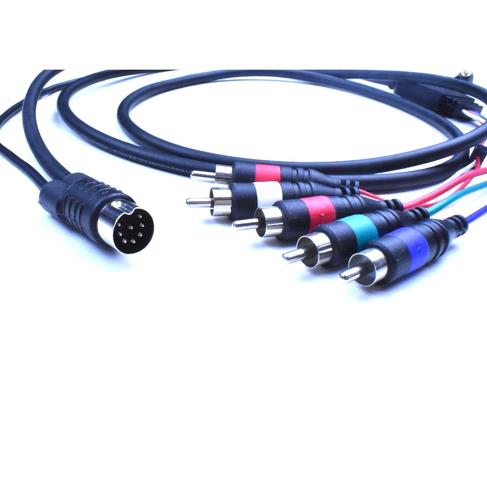 Sega Mega Drive 1 stereo sound Component YPbPr cable