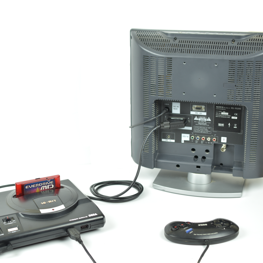 Sega Mega Drive Genesis 1 RGB SCART Stereo