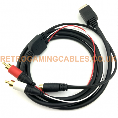 Sony PlayStation 1 2 3 s-video cable PAL NTSC