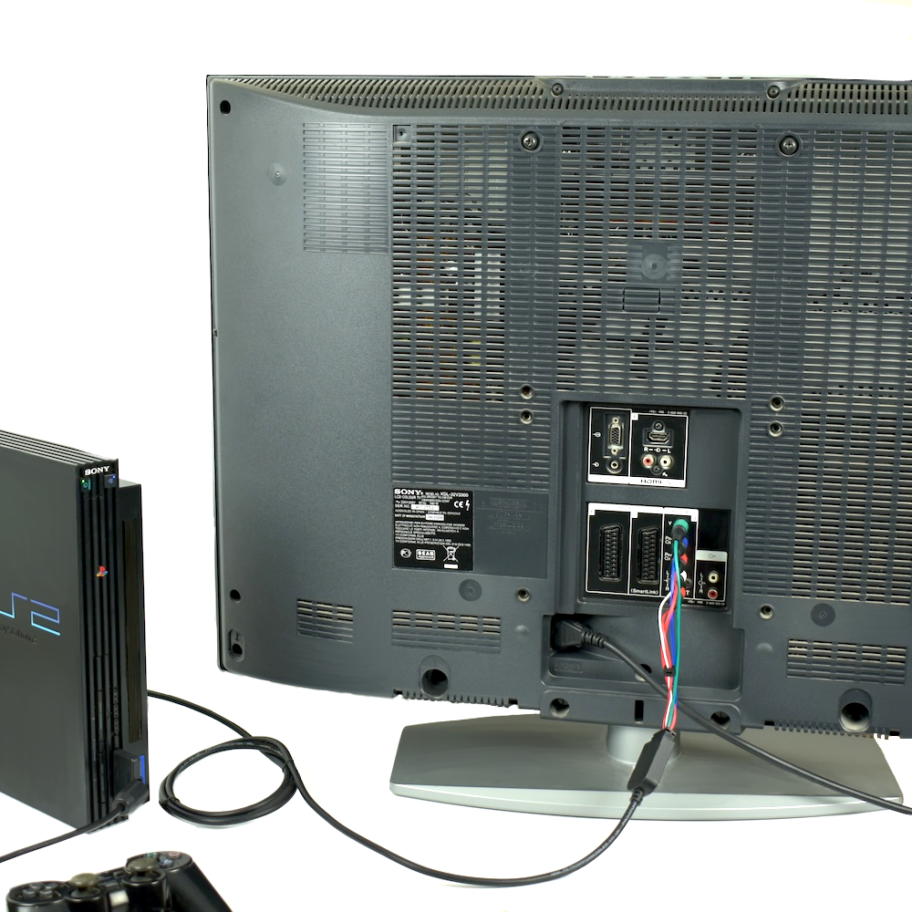 Sony PlayStation 2 / 3 stereo sound Component YPbPr cable