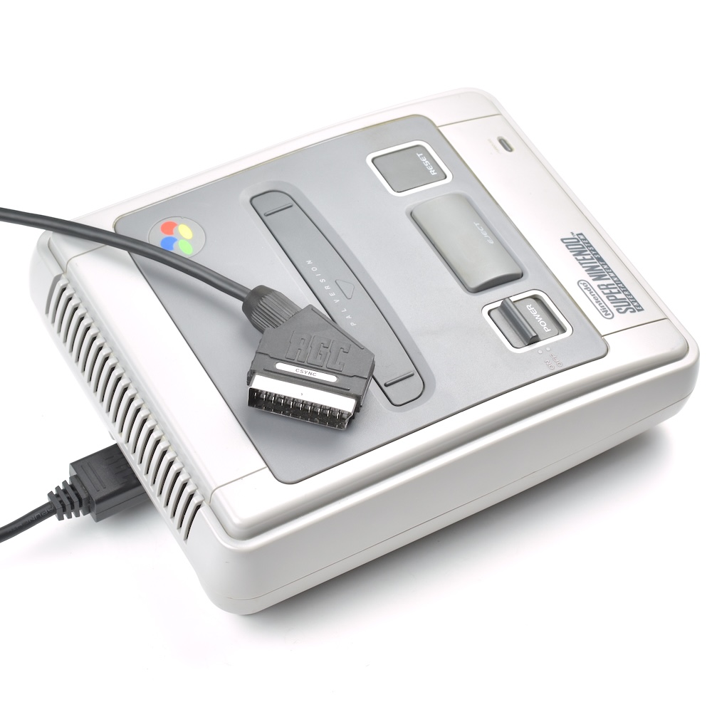 PAL Super Nintendo RGB SCART