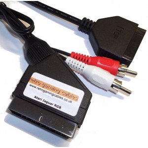 Atari SCART and AV cables
