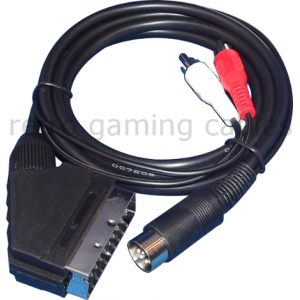 RGB SCART cables wired for Composite sync CSYNC LM1881 sync separator