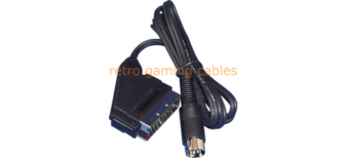 Atari 65XE 800XL composite video SCART cable