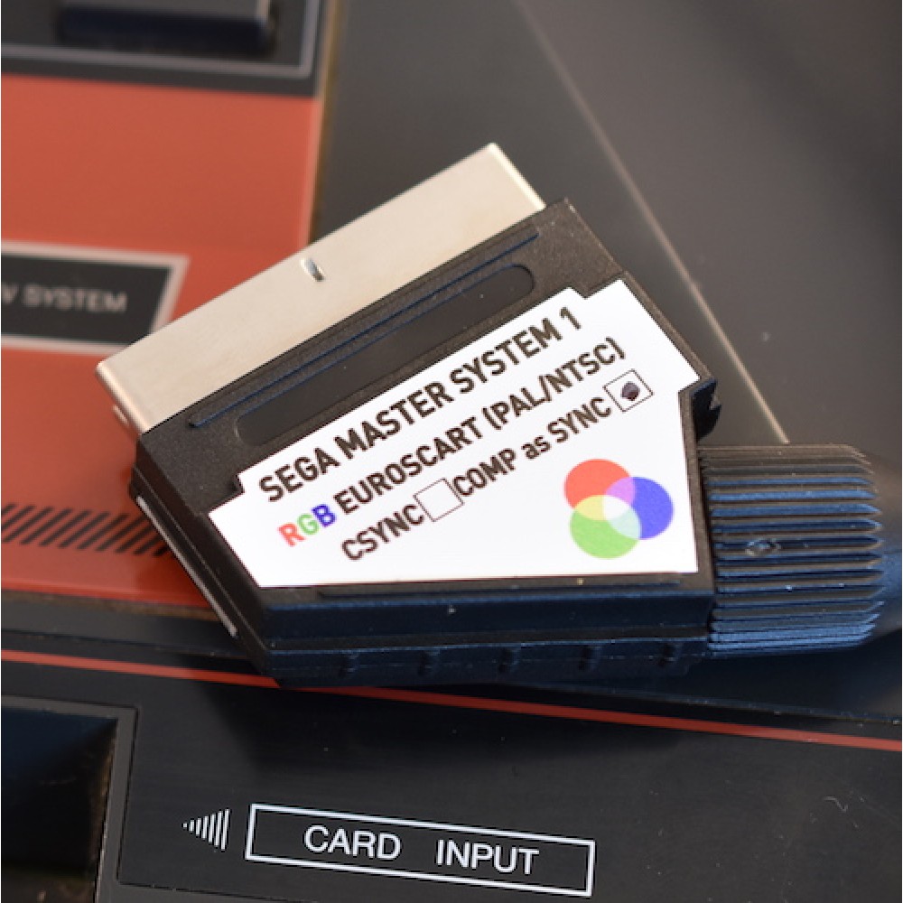 Master system 1 RGB SCART