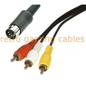 C64 composite SCART video cable