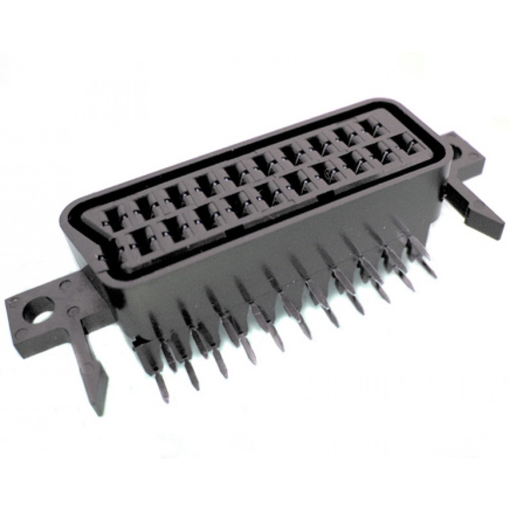 Female SCART socket PCB panel mount Female SCART socket PCB panel mount