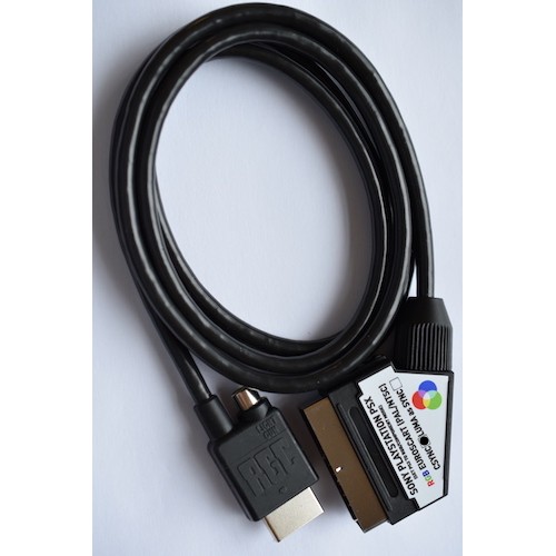 Sony Playstation 1 PS1 PSX RGB SCART cable