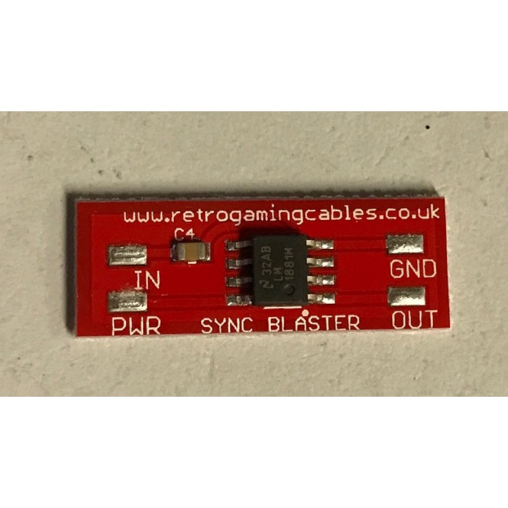 Sync Separator Printed Circuit Board with LM1881